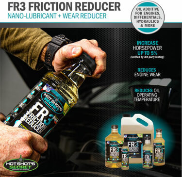 FR3 Oil Friction Reducer Additive | Hot Shot's Secret
