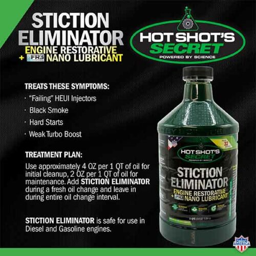 Stiction Eliminator for Gas & Diesel Engines | Hot Shot's