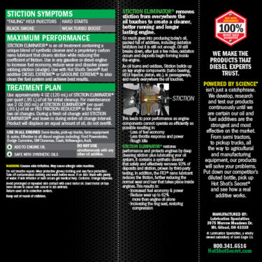 Stiction Eliminator for Gas & Diesel Engines | Hot Shot's