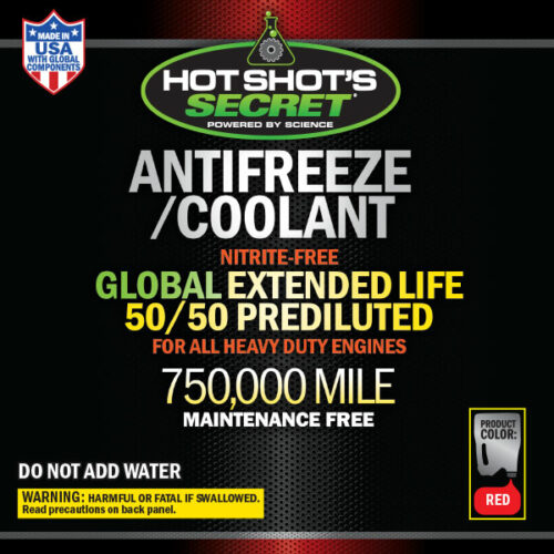 Red Antifreeze for Diesel & Gas | Extended Life Coolant