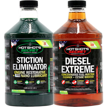 Hot Shot's Diesel Oil & Fuel Additive | 2 HSS Bottles