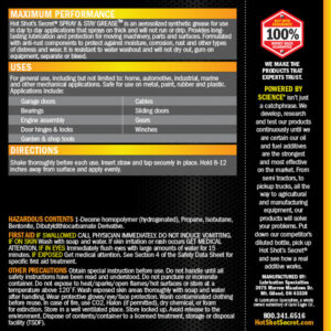 Anti-Corrosion Synthetic Grease Spray | Hot Shot's Secret