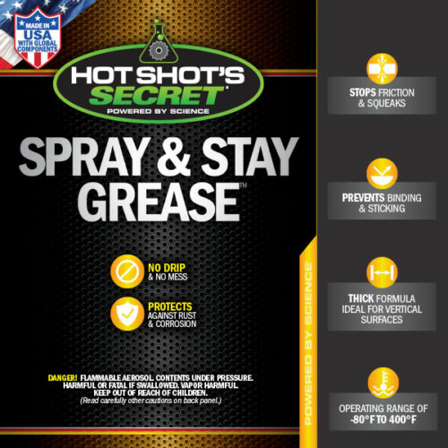 Anti-Corrosion Synthetic Grease Spray | Hot Shot's Secret