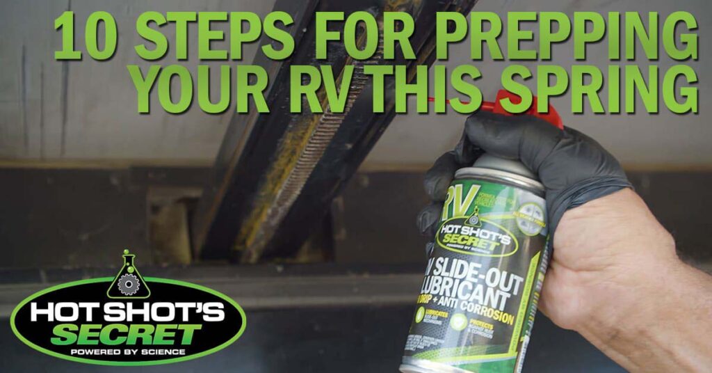 Steps for Prepping Your RV This Spring | Hot Shot's Secret