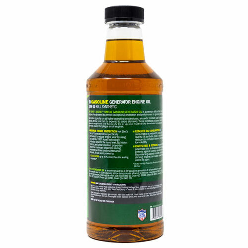 RV Gas Generator Engine Oil 10W30 FULL-SYNTHETIC