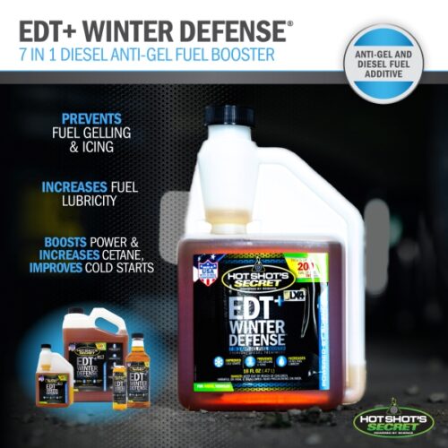 Fuel System Protector Hot Shot's Secret EDT+ Winter Defense Diesel ...