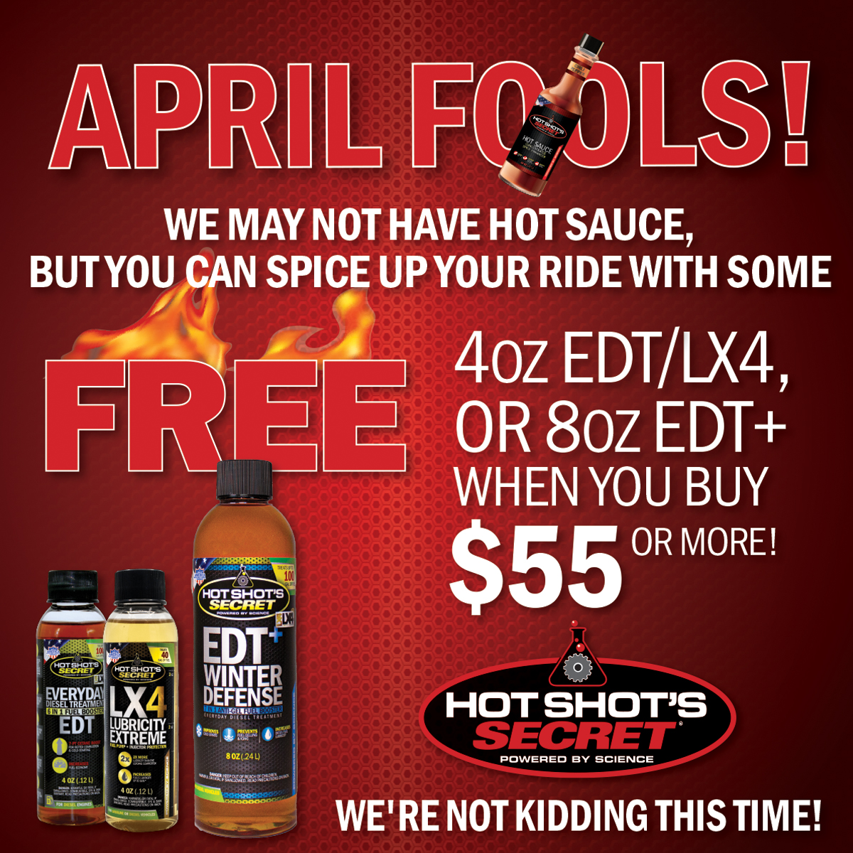 April Fools Day Hot Shots Secret